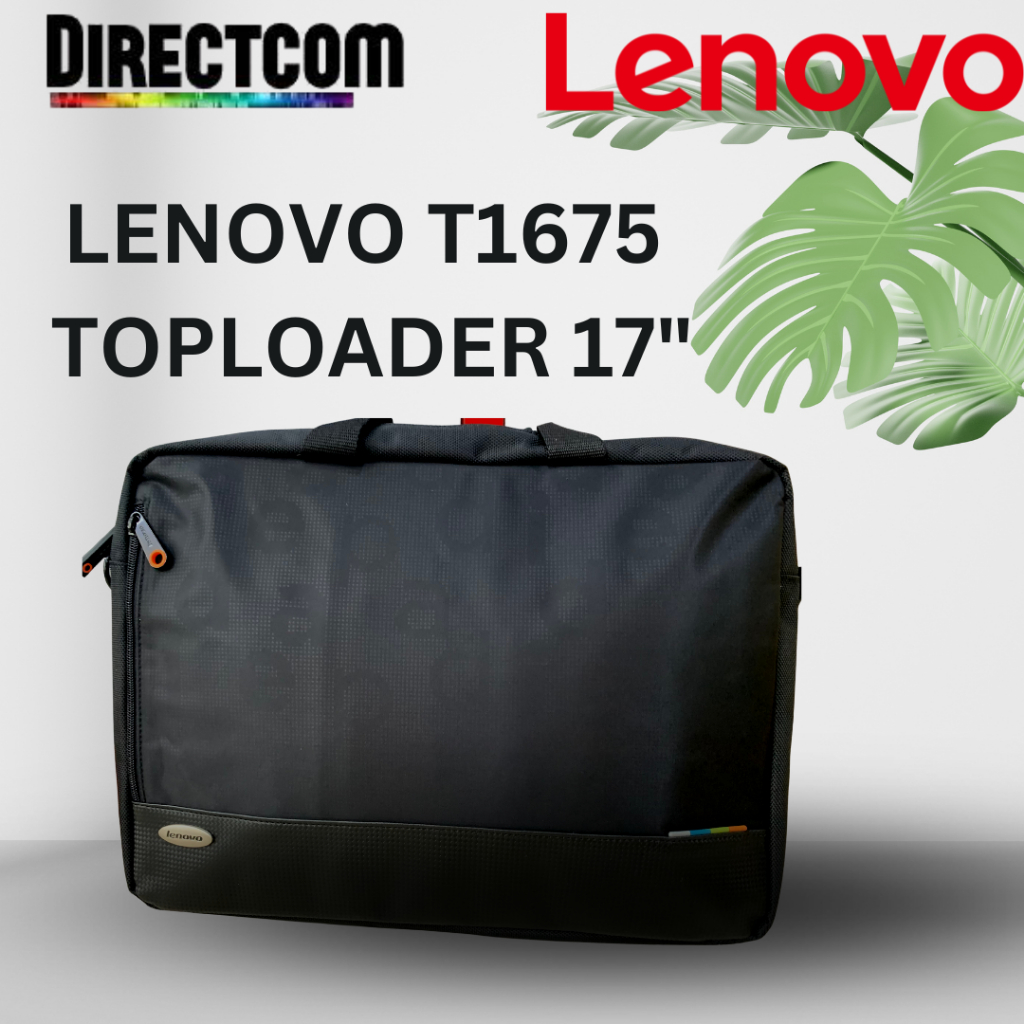 Original Lenovo T1675 TOPLOADER 17-inch l Premium Carry Laptop Bag ...