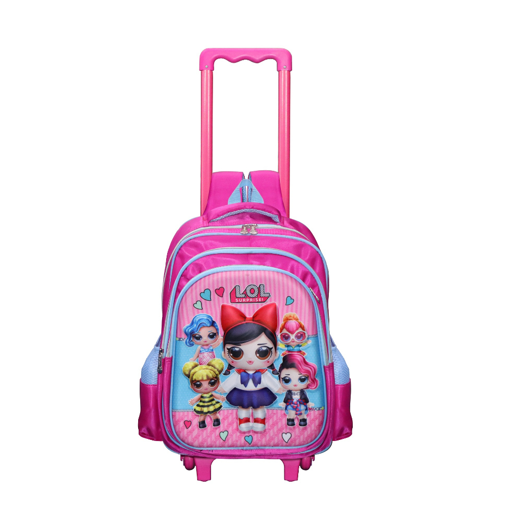 🔸Beg Cartoon / Beg Roda / Beg Trolley Sekolah Tadika / Sekolah Rendah ...
