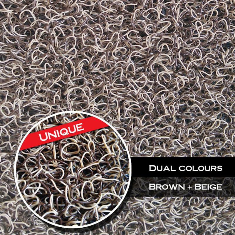 Universal 12MM Coil Mat Floor Mat Car Carpet Nail Grip Backing Carmat ...