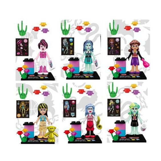 JLB Monster High Mini Figure Set (6pcs) | Shopee Malaysia