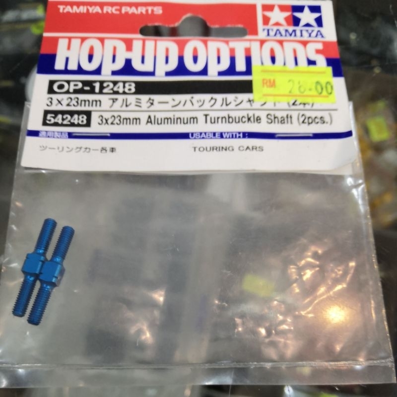 TAMIYA 54248 3X23MM ALUMINUM TURNBUCKLE SHAFT (2PCS) | Shopee Malaysia