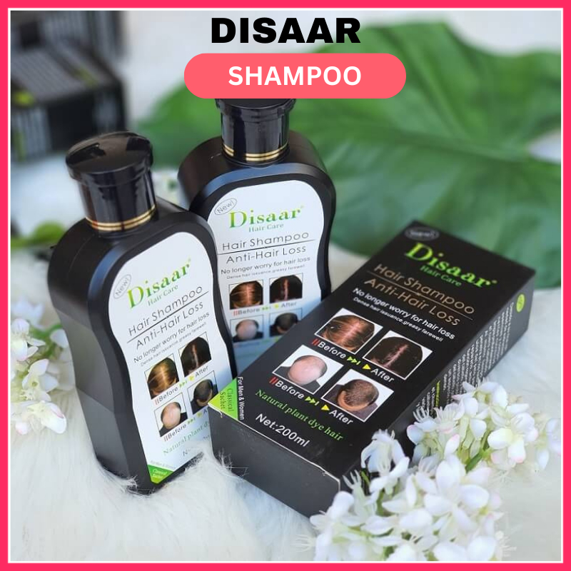DISAAR HAIR SHAMPOO ANTI HAIRLOSS (ANTI RAMBUT GUGUR) | Shopee Malaysia