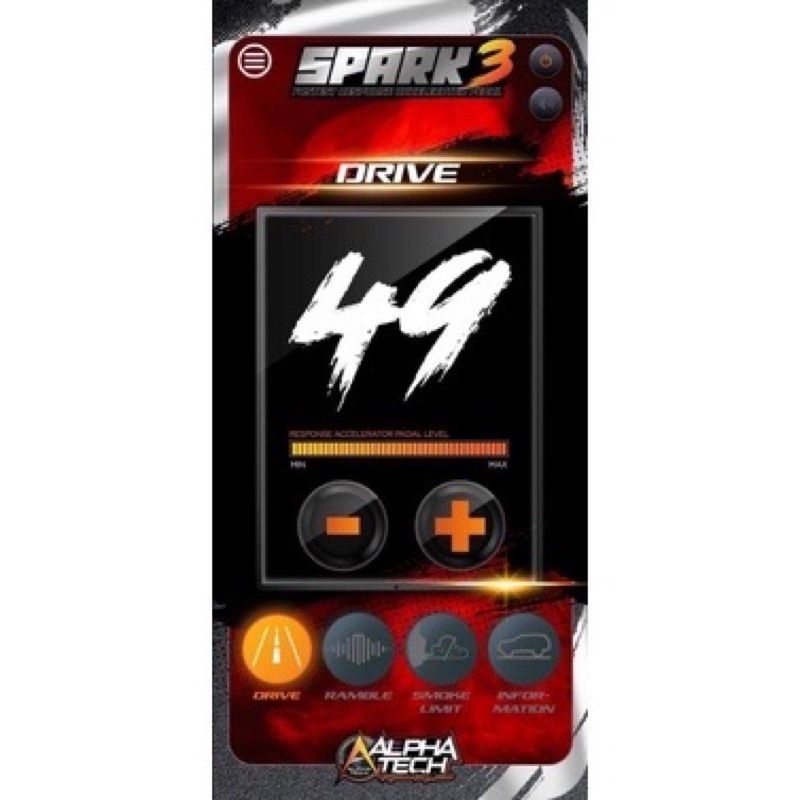 ALPHA TECH SPARK3 SPARK 3 APP HILUX RANGER NAVARA TRITON DMAX BT50 ...