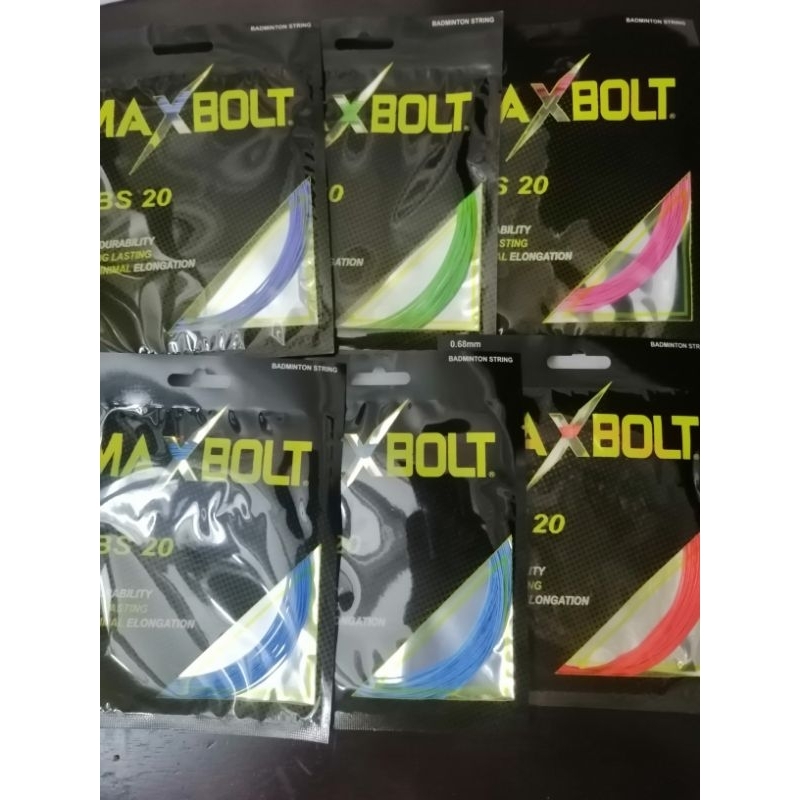 [100% ORIGINAL] Maxtbolt Badminton String MBS 20 mbs20 made in Japan ...