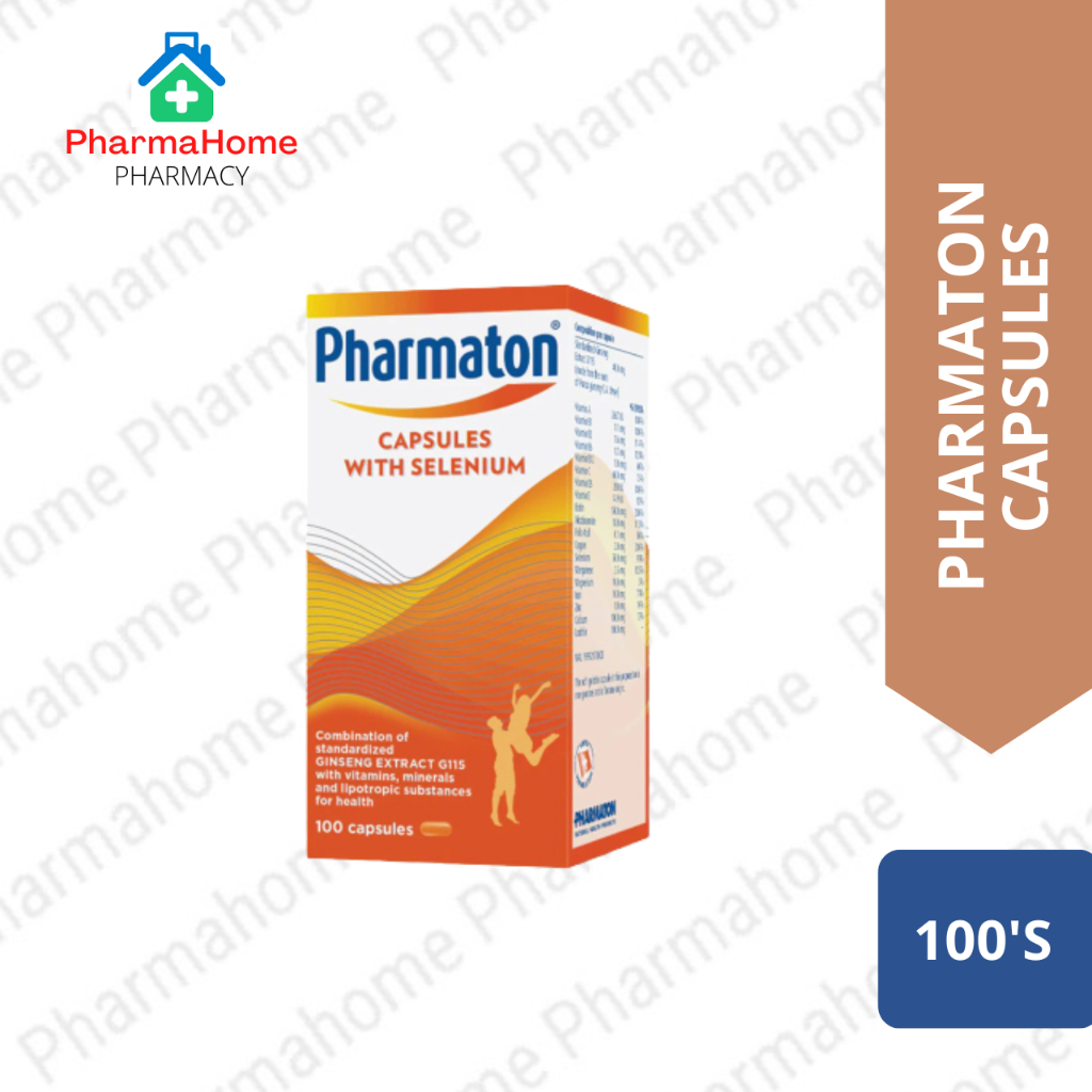 PHARMATON CAPSULES WITH SELENIUM 100'S | Shopee Malaysia