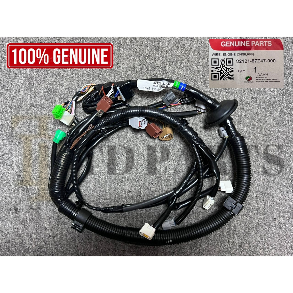100% GENUINE PERODUA KENARI KELISA FIRST MODEL ENGINE WIRES FULL SET ...