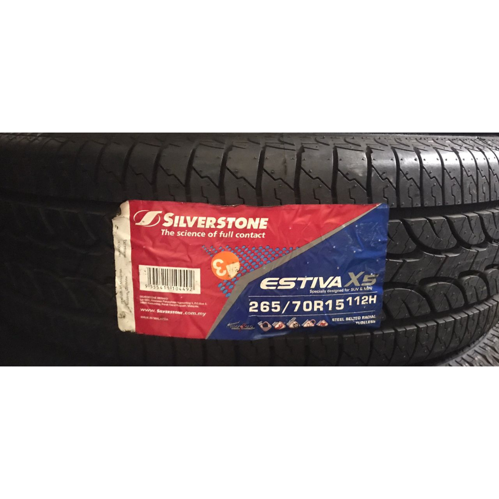 OFFER YEAR 2020 NEW TYRE 265/70R15 265 70 15 SILVERSTONE X5 Hilux tyre ...