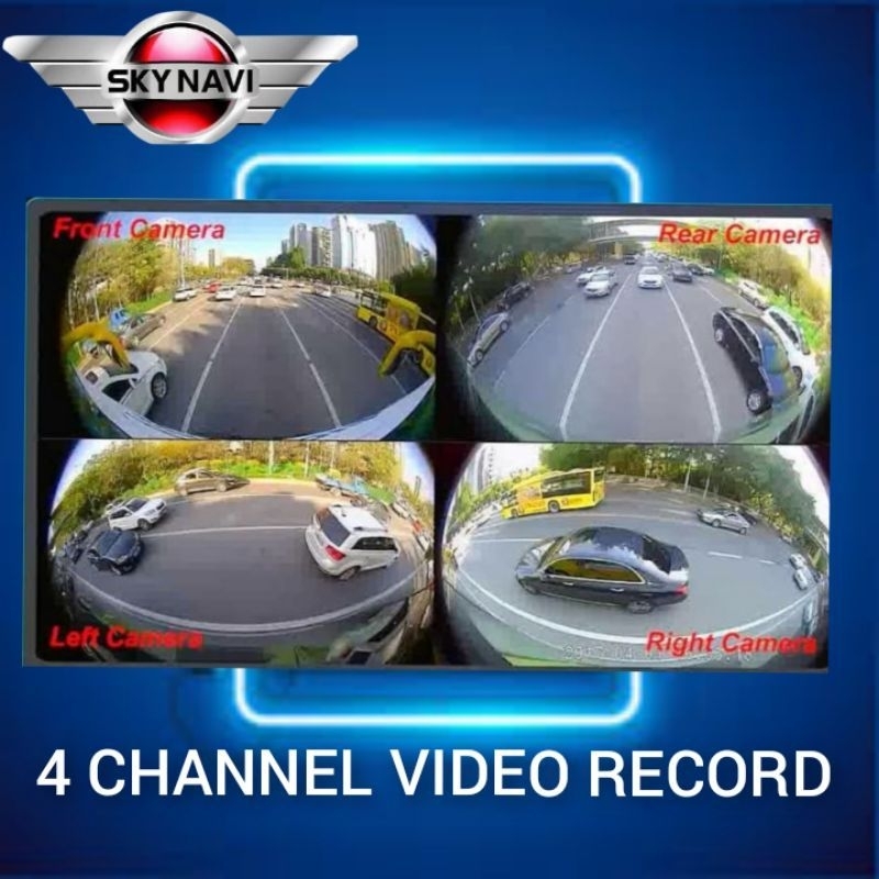 Honda Stepwagen Top Model Android Player with 360 Camera System Bird ...