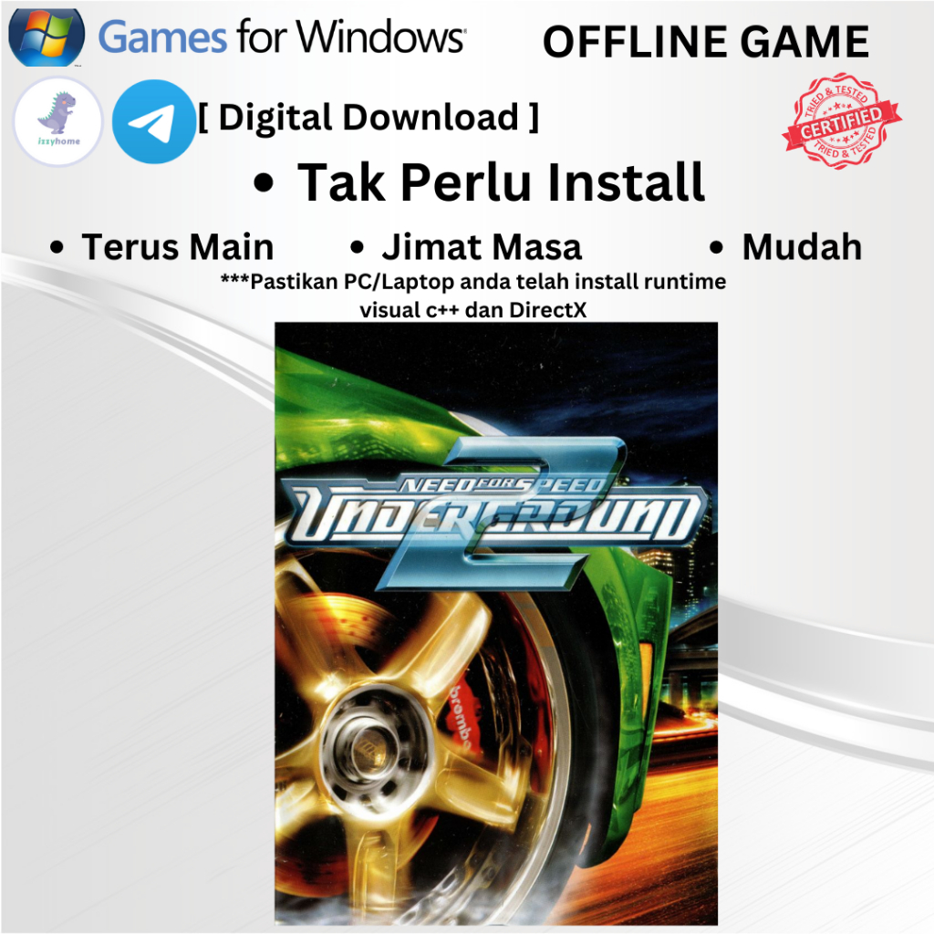 [PC Offline Game Portable]Need For Speed Underground 2[Digital Download ...