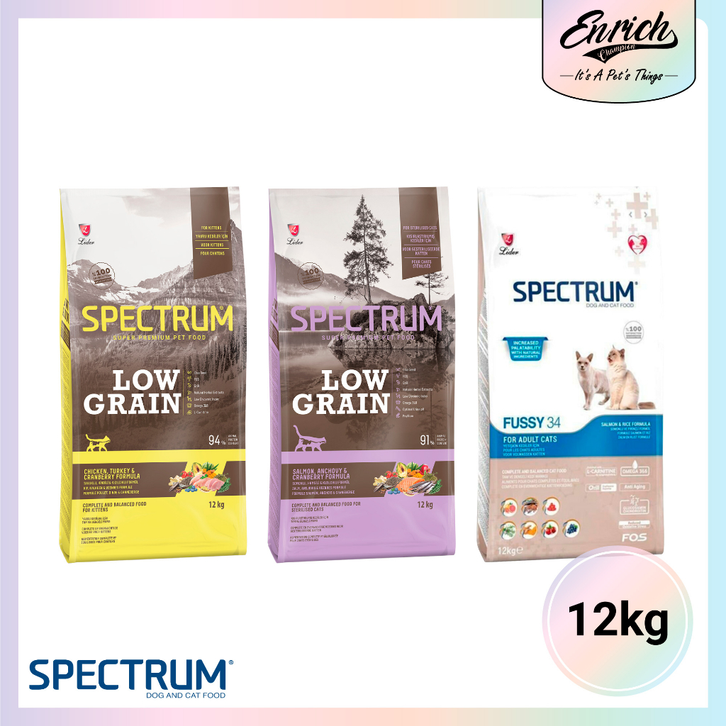 Spectrum Cat Food 12kg | Shopee Malaysia
