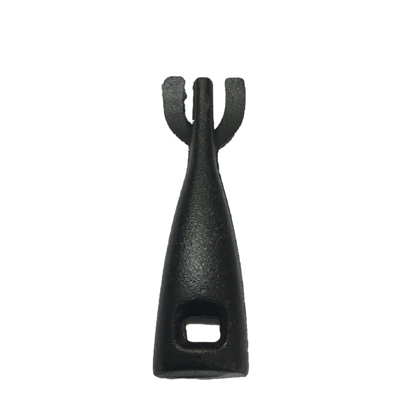 917 Cast Iron Sizzling Plate Handle Clipper Fork Hot Plate Holder ...