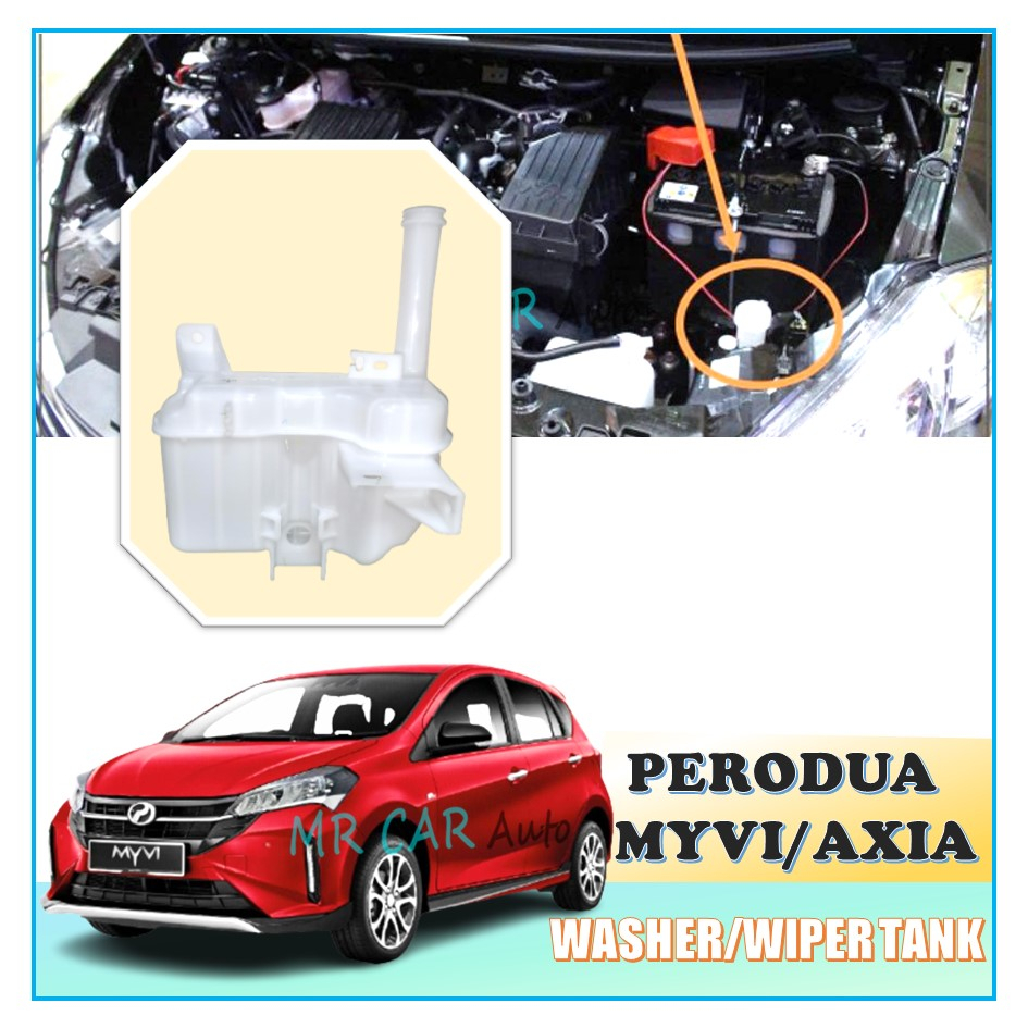 PERODUA MYVI D20 2017-2023 WIPER TANK / WASHER TANK (ORIGINAL) | Shopee ...
