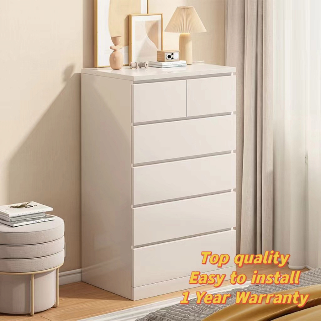 New Chest Drawer Set 4 6 LAYER wardrobe Almari Baju pakaian drawer ...
