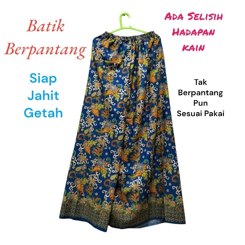 cClearance Stock-Batik Berpantang Siap Jahit corak RandomGetah/Selisih ...