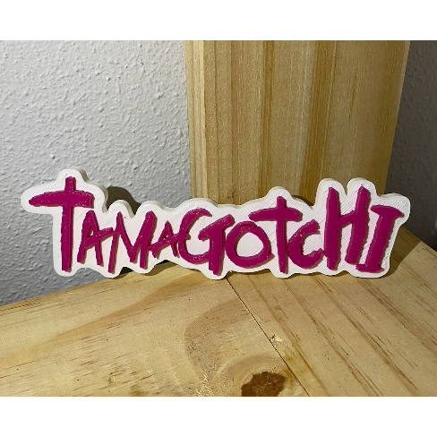TAMAGOTCHI LOGO (3D Desk Decoration) | Shopee Malaysia