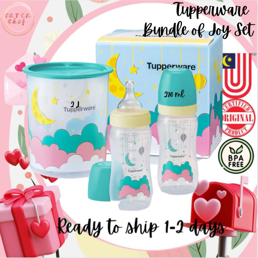 🎁 Hadiah Tupperware🎁REKA PESANAN Wish card 🎁Tupperware Bundle of Joy ...
