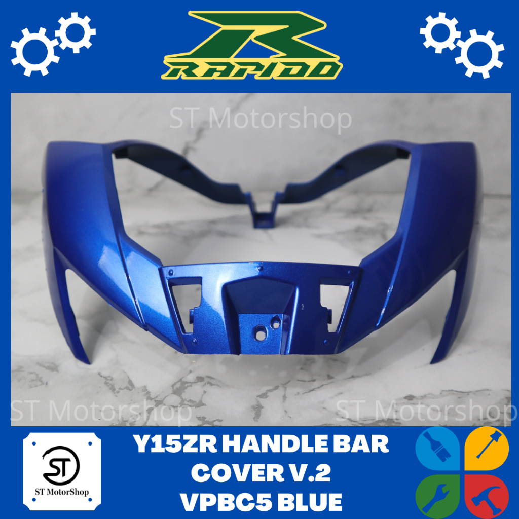 [READY STOCK] YAMAHA Y15 Y15ZR YSUKU V1/V2 HANDLE BAR COVER (CENTER KEPALA HEADLAMP)/ VISOR ...