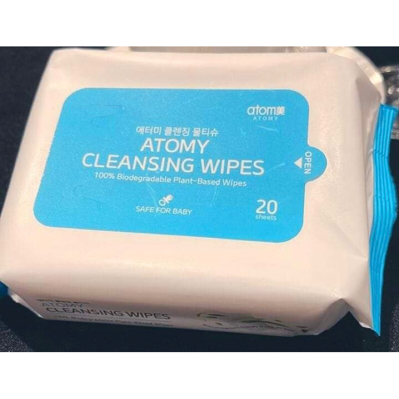 Atomy Cleansing Wipes 20sheets(Mini Pack) | Shopee Malaysia