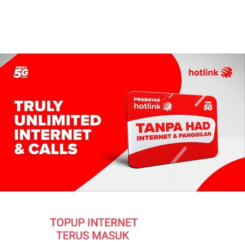 TOPUP INTERNET MAXIS HOTLINK TERUS MASUK | Shopee Malaysia