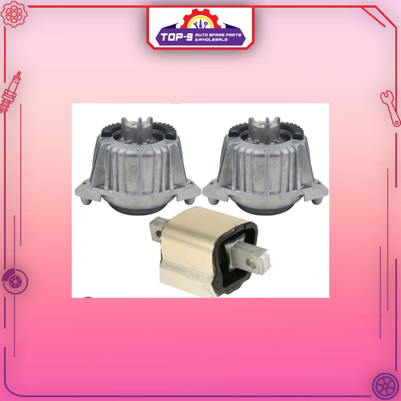 ENGINE MOUNTING SET (3PCS) FOR MERCEDES BENZ W212 E200 E250 OEM SET ...