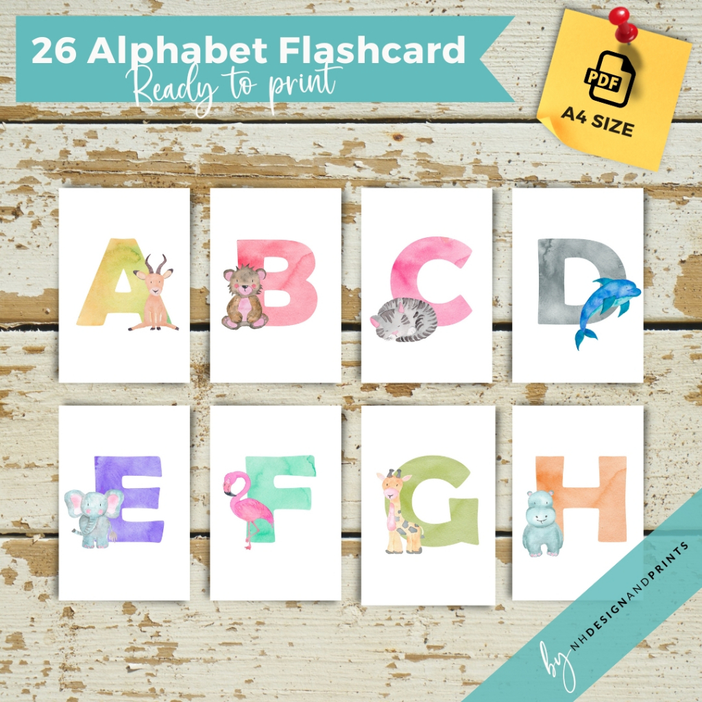 [PDF Soft Copy] Early Learning English Alphabet Letter | Kad Imbas ...