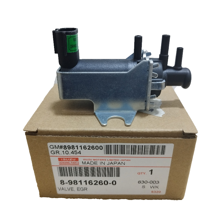 ISUZU D-MAX RT50, MUX VACUUM PUMP SOLENOID EGR 8-98116260-0 | Shopee ...
