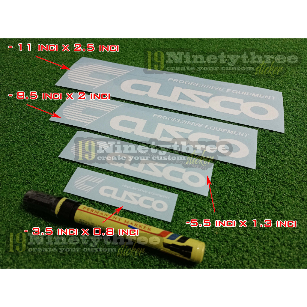 cuzco sticker car logo | Shopee Malaysia