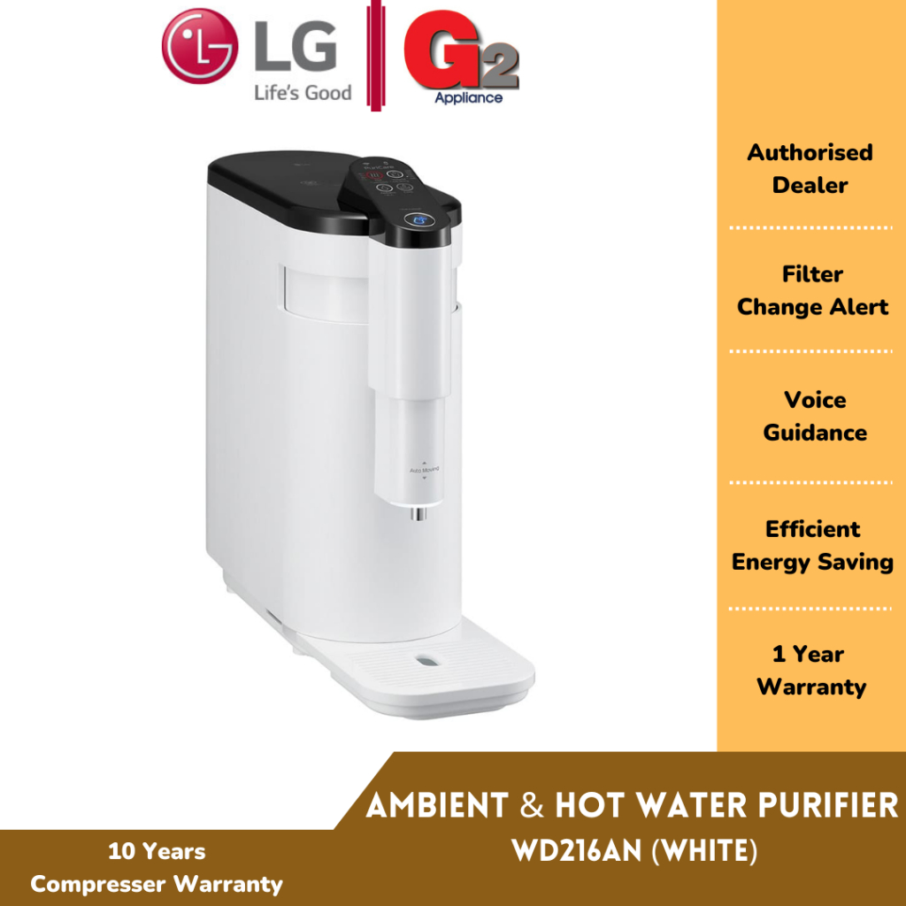 LG PuriCare Self-Service Tankless Water Purifier with 4-Stage ...