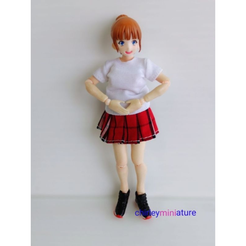 Female action figure skirt 1/12 / Figma / Manatee industries / Tb league / Phichen / Snail shell ...