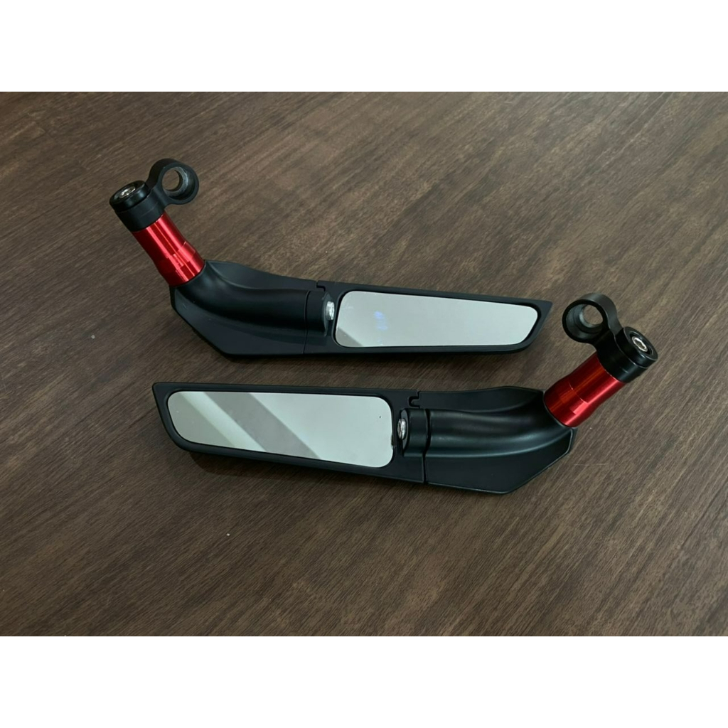 Side Mirror Winglet XMAX NMAX NVX Y15ZR LC135 Modified Motorcycle ...