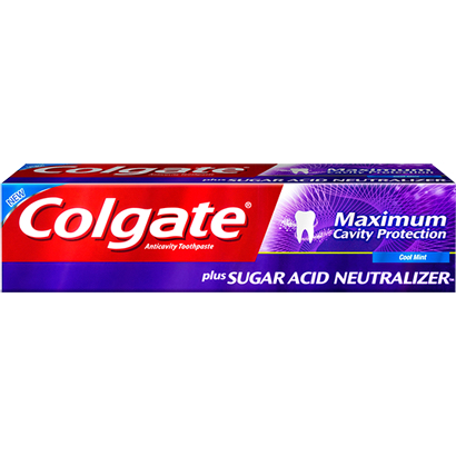 COLGATE ANTICAVITY TOOTHPASTE MAXIMUN CAVITY PROTECTION 160G | Shopee ...