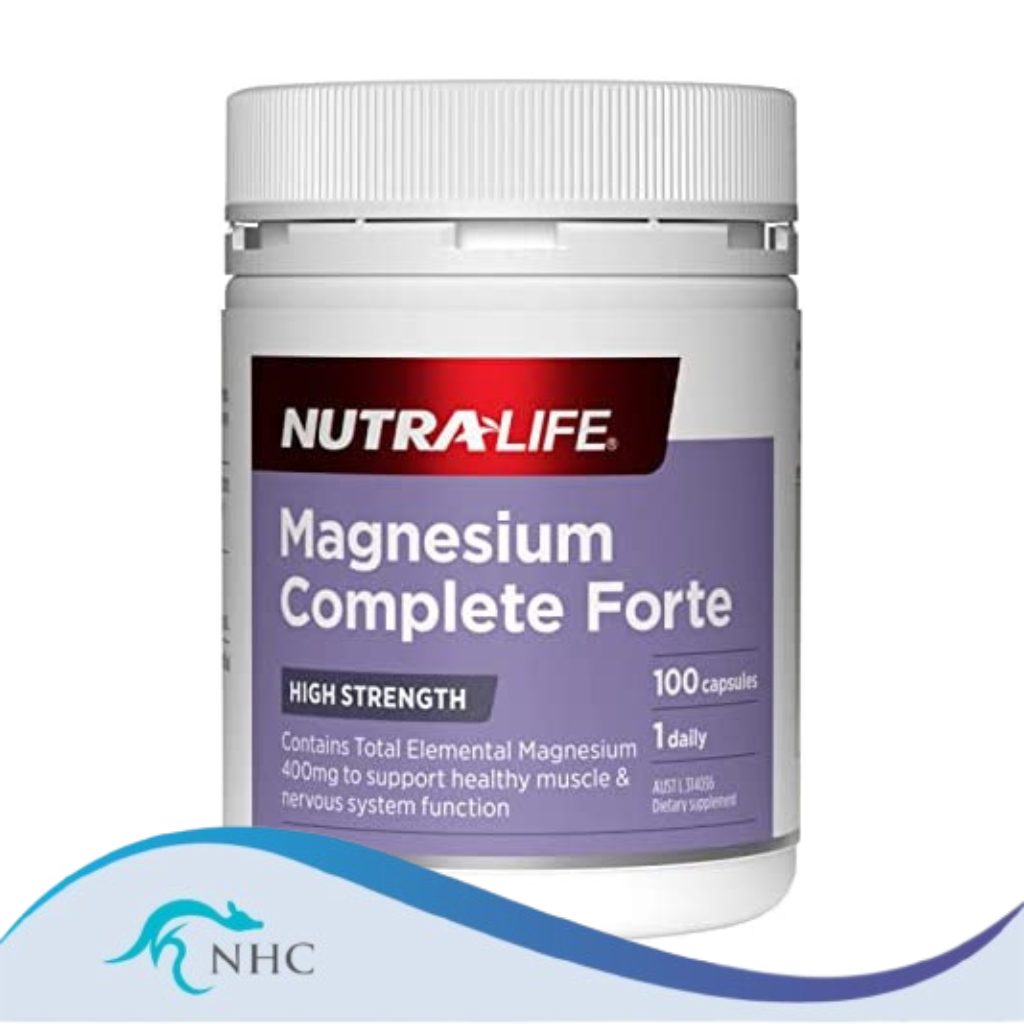 Nutra-Life Magnesium Complete Forte 100 Capsules Exp 16/11/2027 ...
