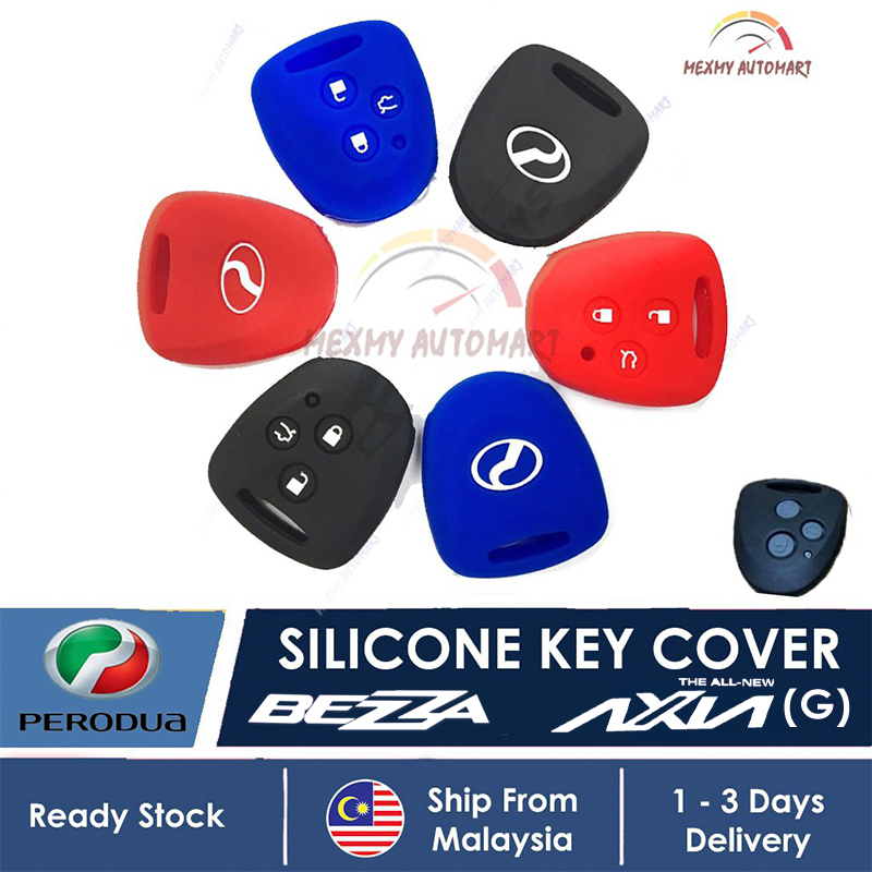 Perodua Bezza / Axia baru New G Key Start Remote Silicone Car Key Cover ...