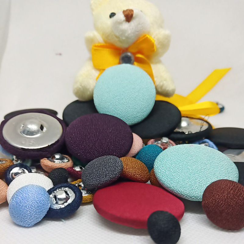 Butang balut butang bungkus mushroom cendawan size 22L satu set 12pcs ...