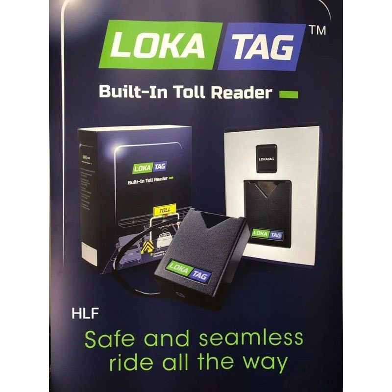 LOKATAG Built-In Toll Smart Tag Reader with Balance Credit Reader LOKA ...