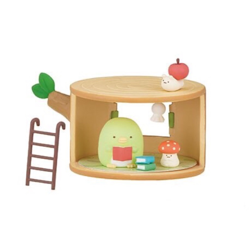 [READY STOCK] Sumikko Gurashi Tree Stump House Blind Box Figure Set ...