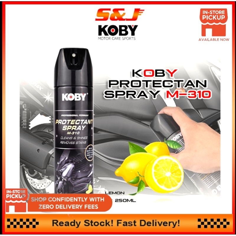 ORIGINAL KOBY COVER Protectant Spray M310 250ML LEMON | Shopee Malaysia