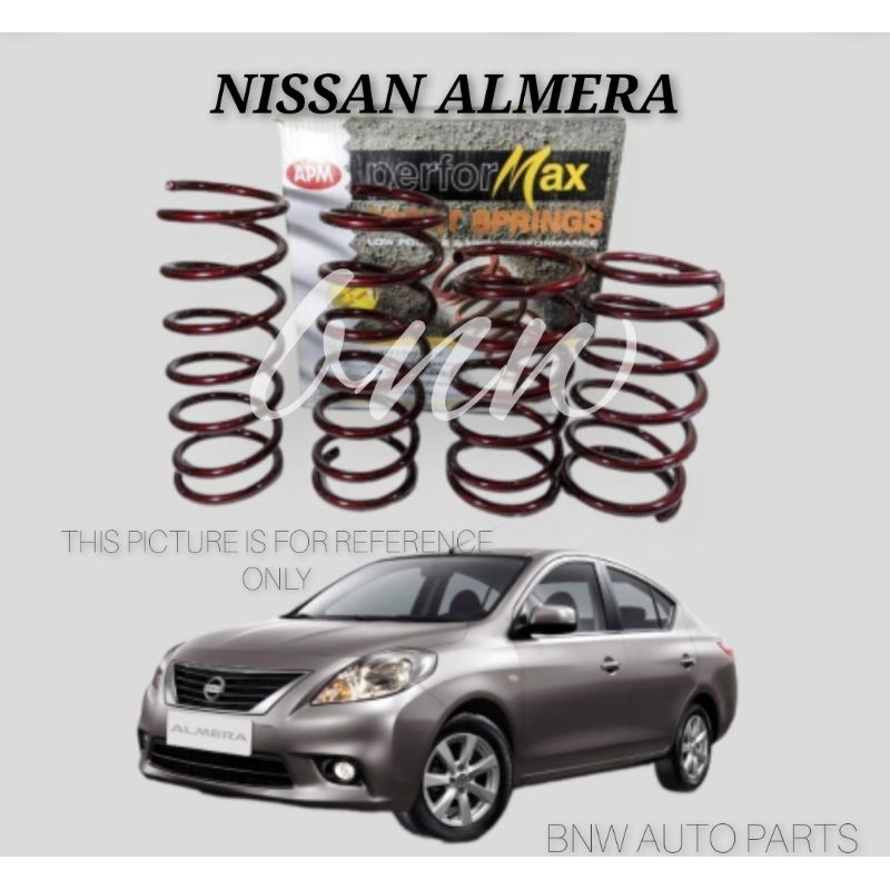 NISSAN ALMERA N17 SPORT SPRING APM PERFORMAX SET | Shopee Malaysia