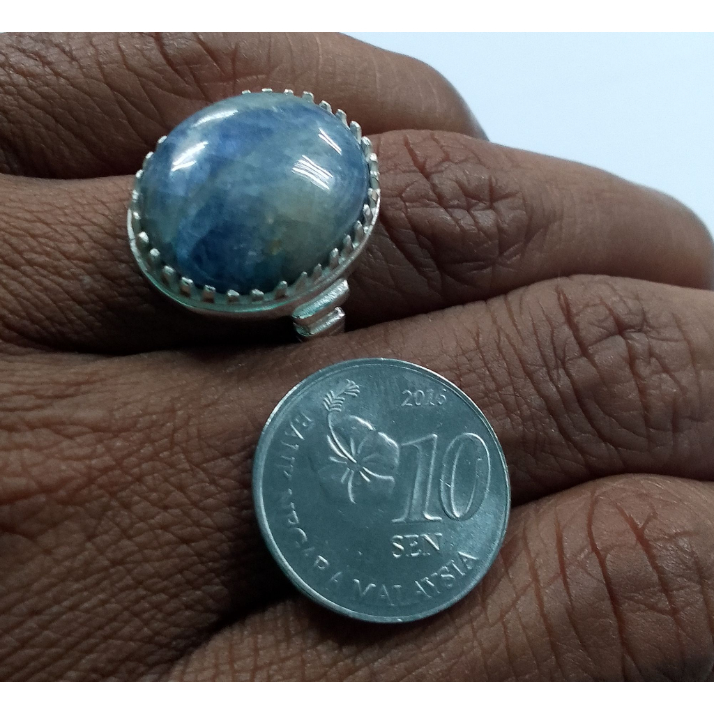 Batu Blue Sapphire Asli( Nilam Biru ) | Shopee Malaysia