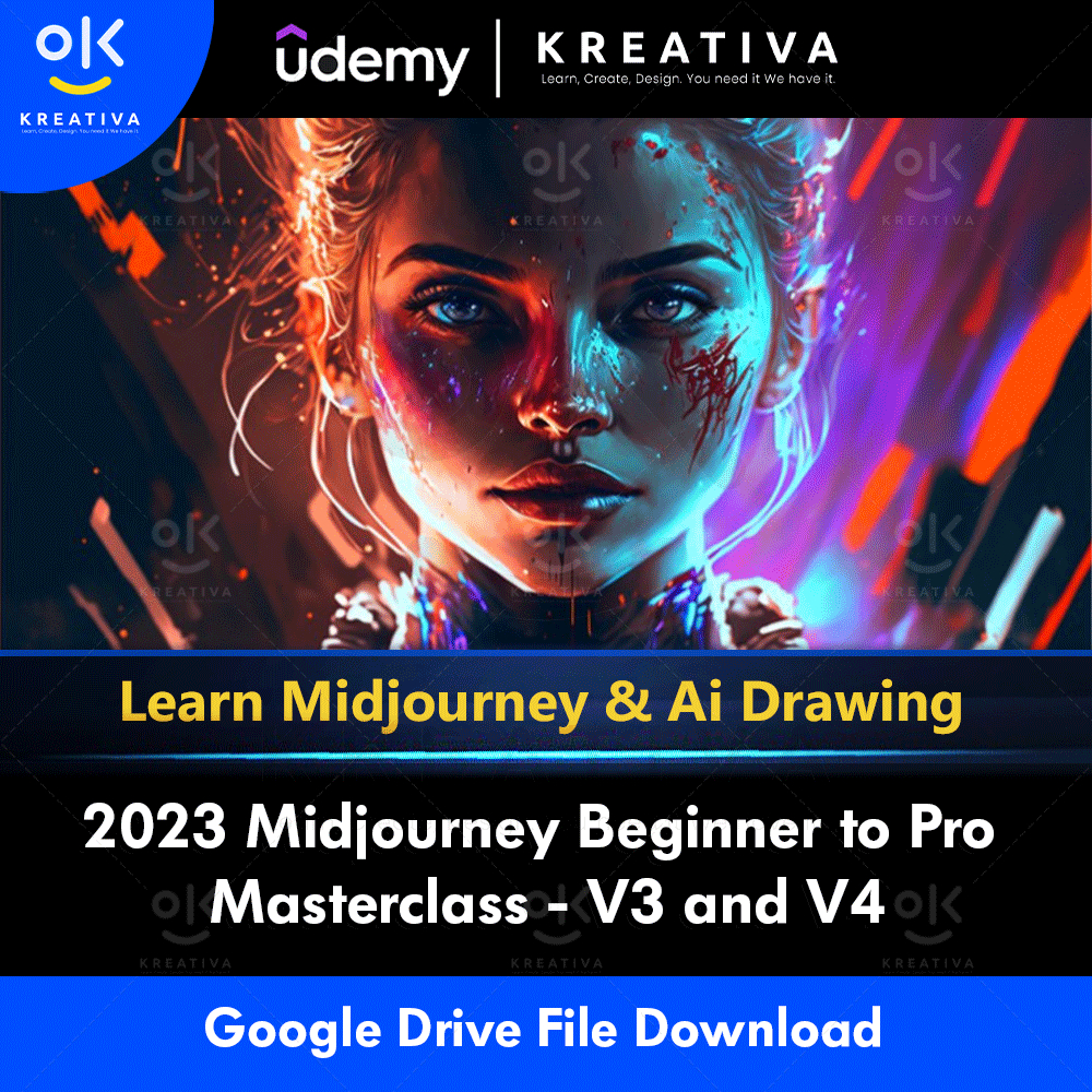 Midjourney Video Course-2023 Midjourney Beginner to Pro Masterclass - V3 and V4 | Learn ...