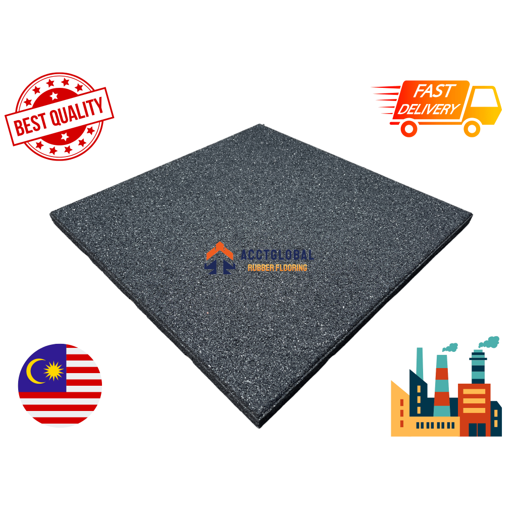🔥HOT SALES🔥 25MM RUBBER GYM FLOOR MAT - GYM MATS AG-NORMAL SURFACE ...