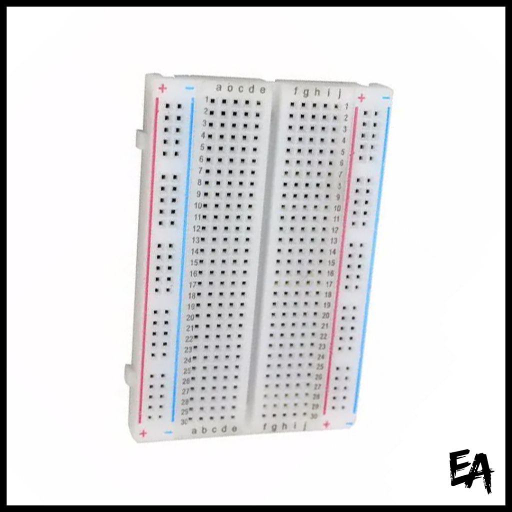 MB102 Solderless Mini Breadboard 400 Holes 8x5cm | Shopee Malaysia