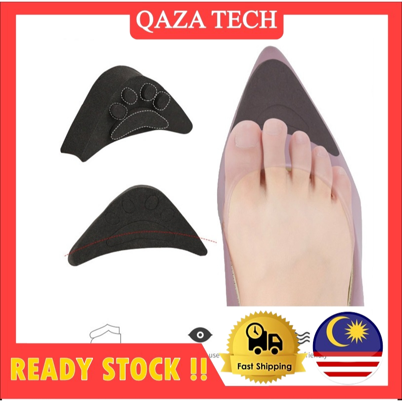 High Heel Toe Protector Cushions with Size-Adjusting Forefoot Insert ...