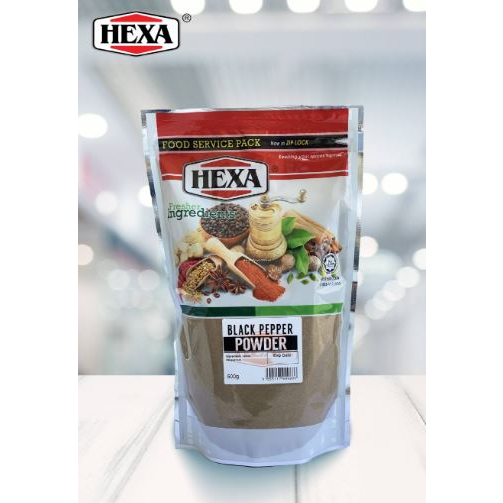 HEXA Black Pepper Powder 500g/黑胡椒粉 | Shopee Malaysia