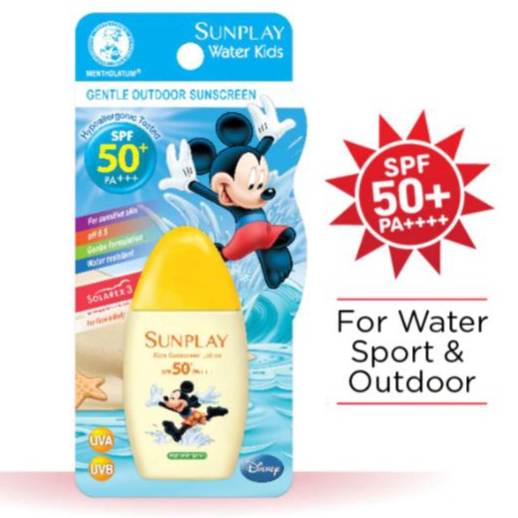 SUNPLAY Water Kids Gentle Outdoor Sunscreen SPF50 35g Broad Spectrum ...