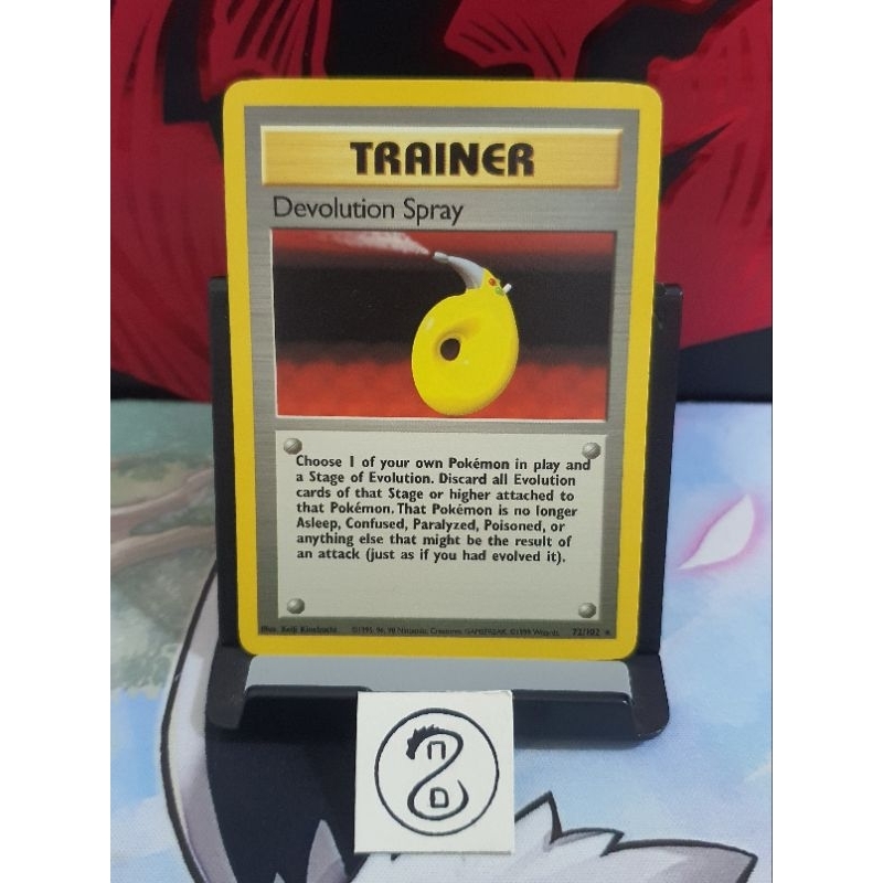 Pokemon Tcg Devolution Spray 72 102 Unlimited Base Set 1999