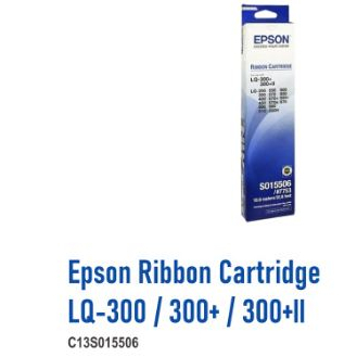 Epson LQ-300 Ribbon Cartridge S015506 / LQ300 Ink Ribbon For Dot Matrix ...