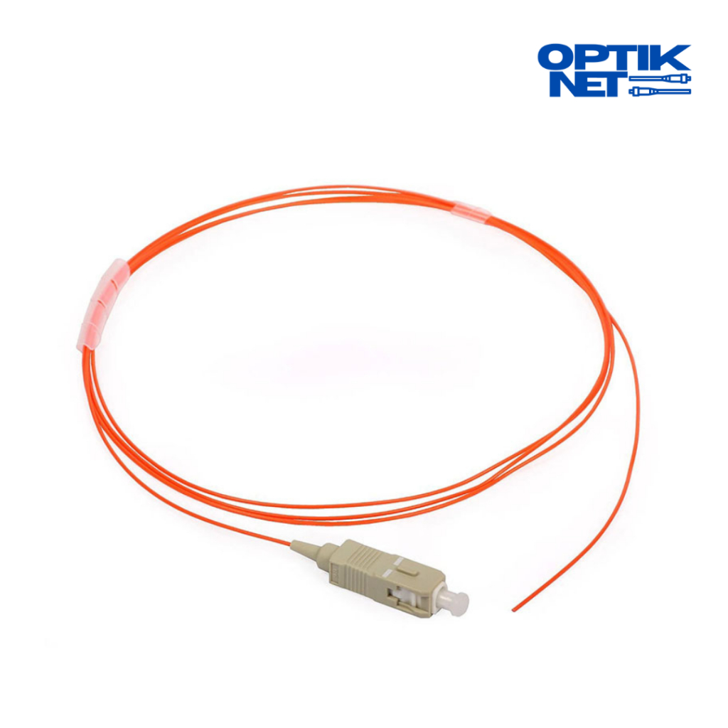 SC/UPC Fiber Optic pigtail Multimode 62.5um Simplex 0.9mm, 1mtr ...