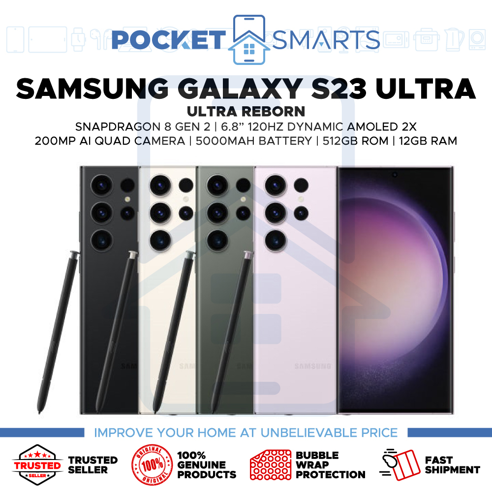 [Malaysia Set] Samsung Galaxy S23 Ultra 5G (256GB ROM | 12GB RAM) 1 ...