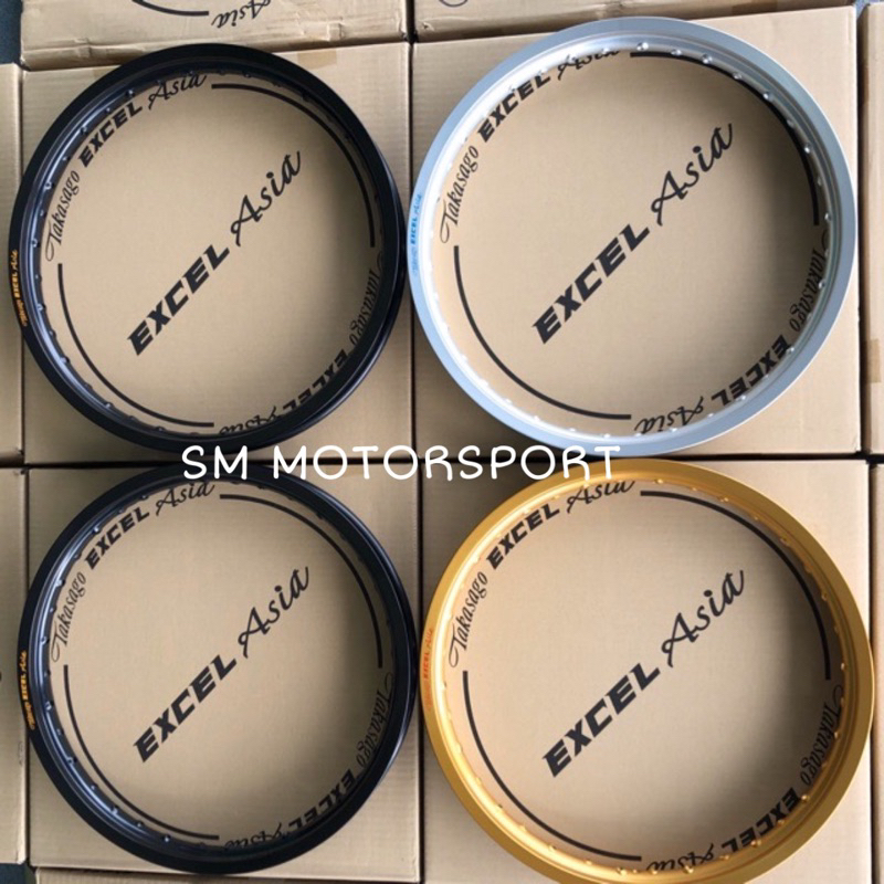 TAKASAGO EXCEL ASIA ALLOY RIM 160×18 100%ORIGANAL（READY STOCK） | Shopee ...